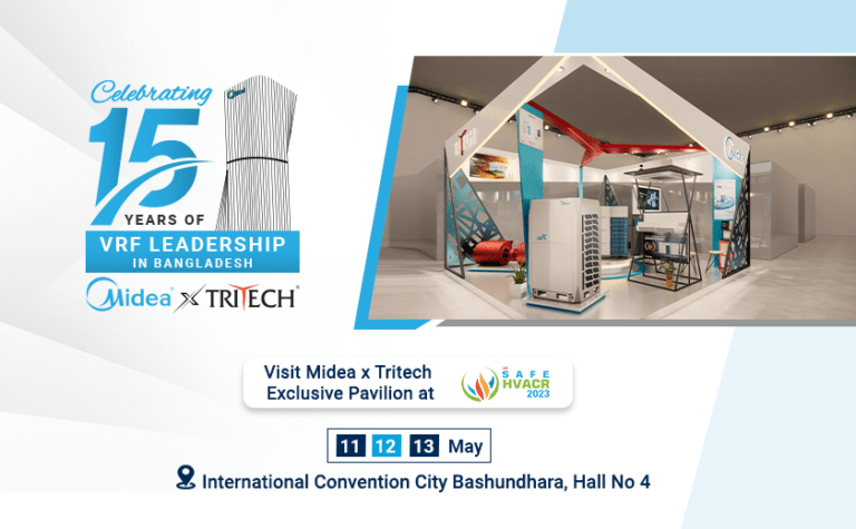 Midea X Tritech Celebrating 15 Years of VRF Leadership in Bangladesh | Tritechbd.com